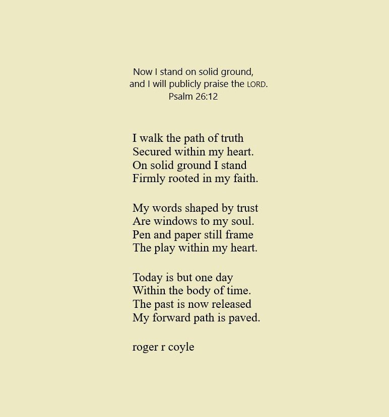 Solid Ground – Roger R Coyle – Author