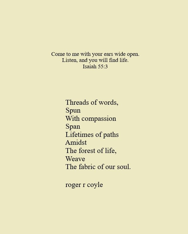 Word Threads – Roger R Coyle – Author