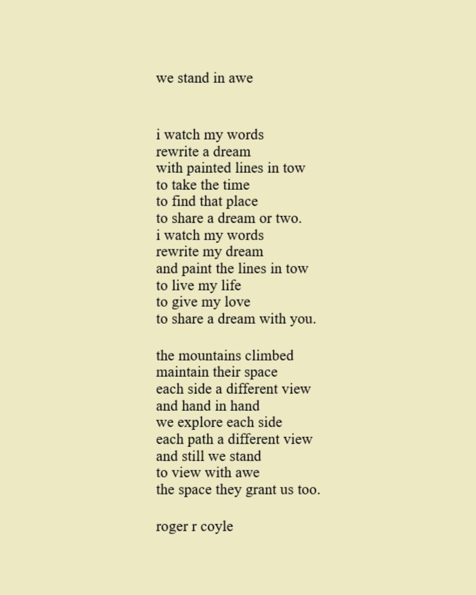 we stand in awe – Roger R Coyle – Author