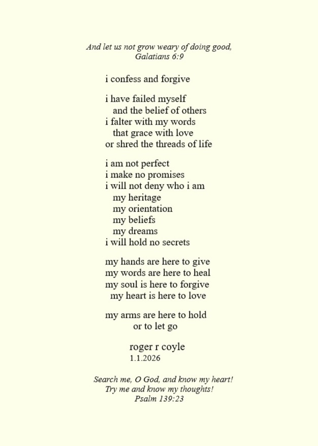 i confess and forgive – Roger R Coyle – Author